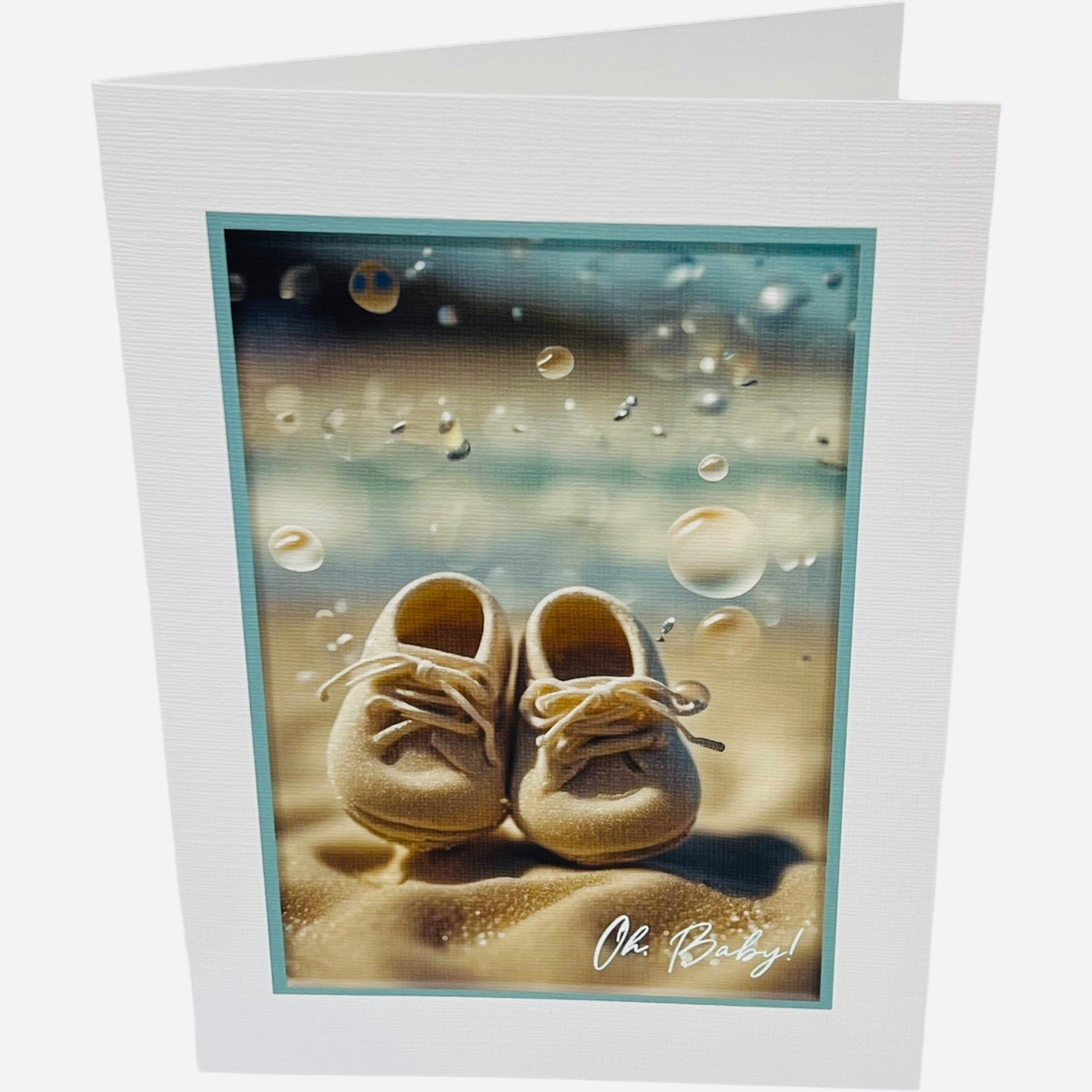 Congratulations Card - Oh Baby Shoes | Blue Pelican Outer Banks ...